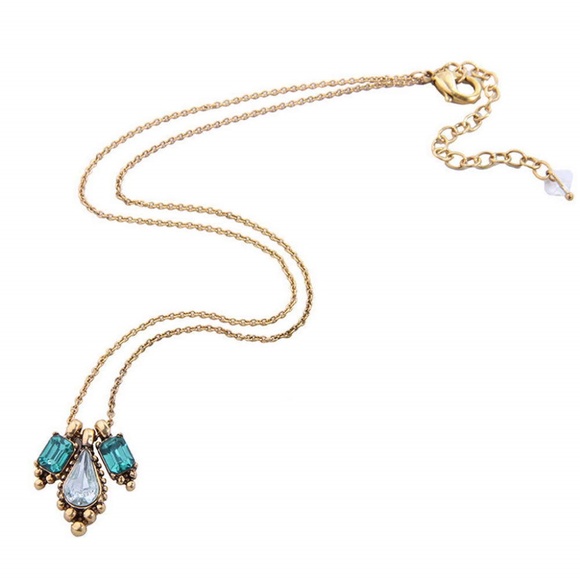 Jewelry | Triple Pendant Necklace | Poshmark